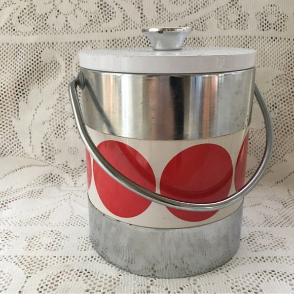 Vintage | Dining | Midcentury Modern Japanese Small Metal Ice Bucket ...